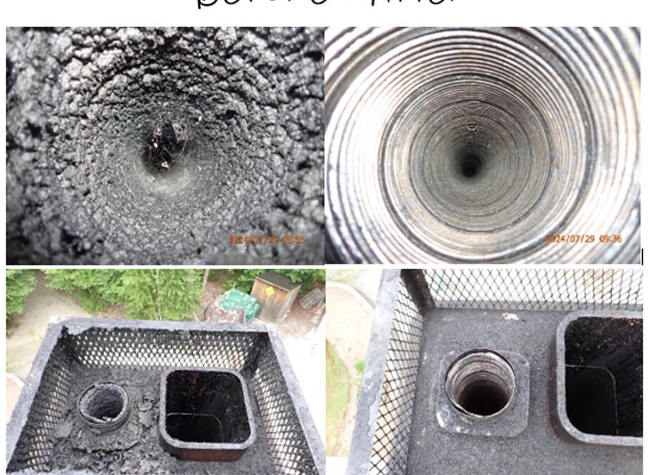 Before After Sweeps July 2024 | Crown Chimney